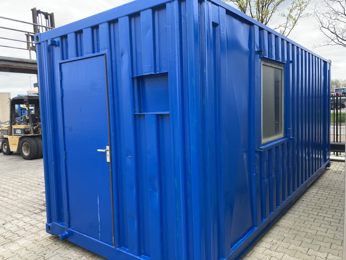 Combi container ][ Opslag en kantine - Handelonderneming Lekkerkerker